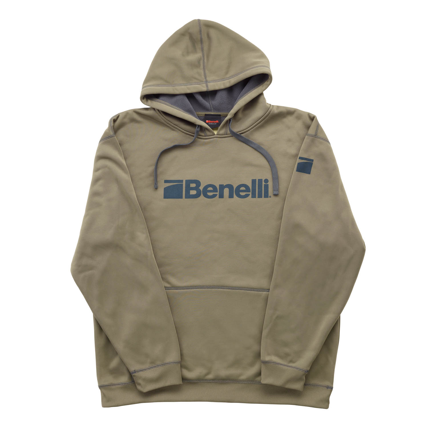 Heavyweight Logo Hoodie, Military Green | ShopBenelli