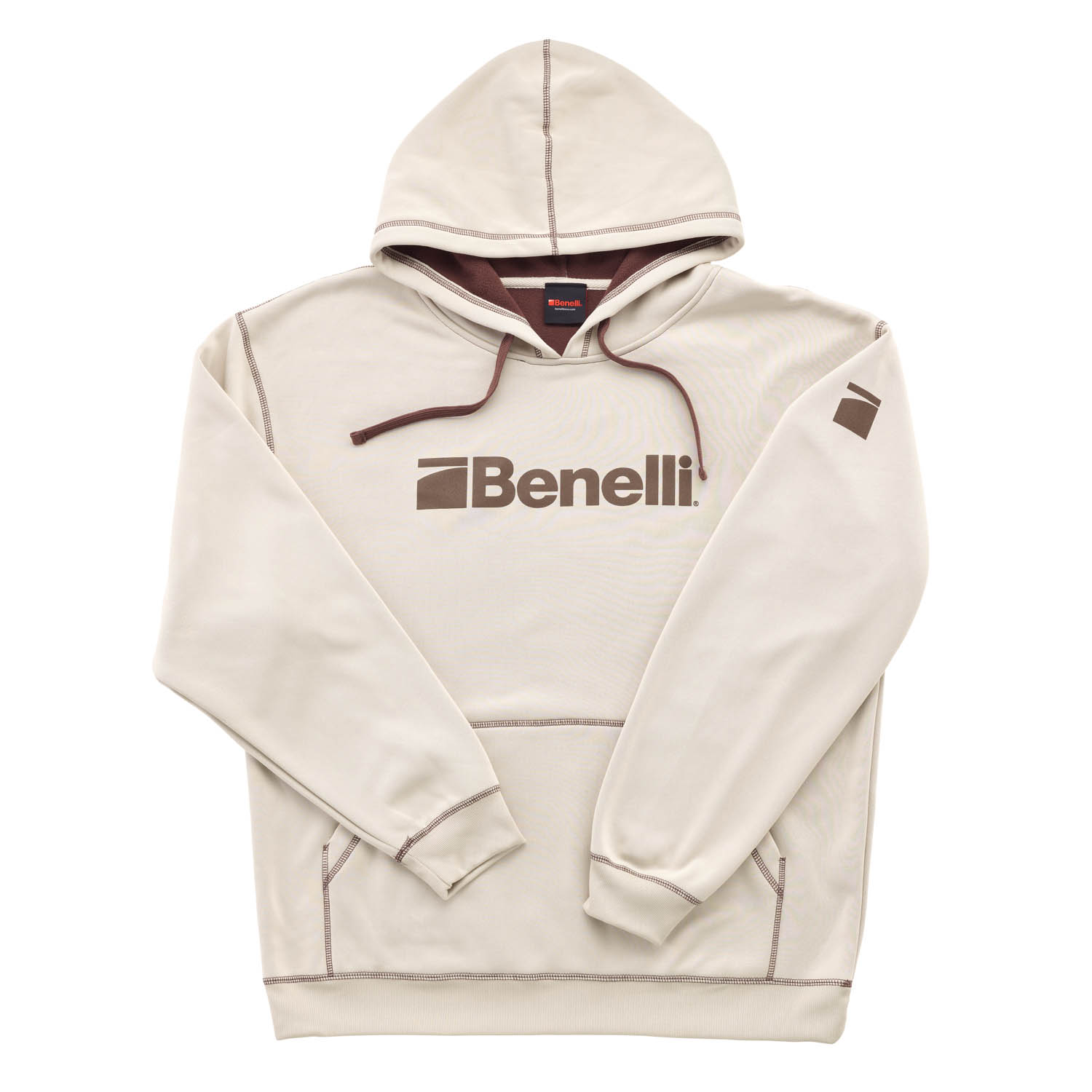 Heavyweight Logo Hoodie, Sand Dune | ShopBenelli